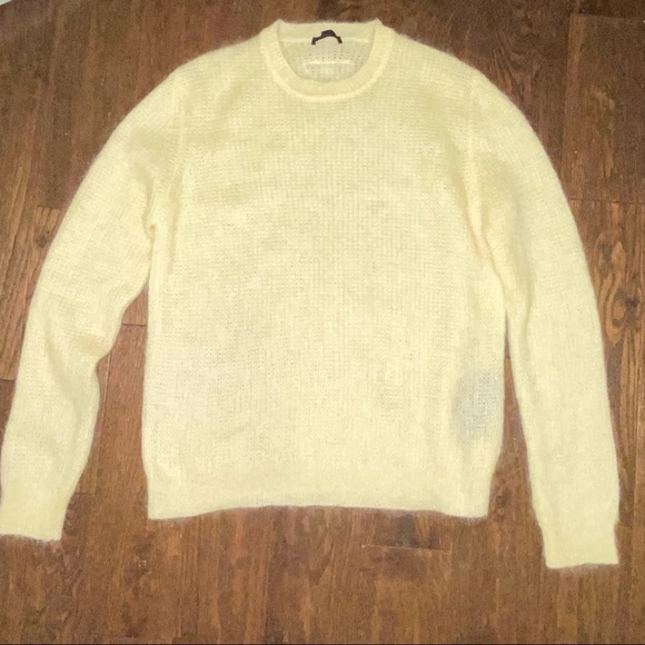 Prada | Sweaters | Prada Mohair Sweater Yellow | Poshmark